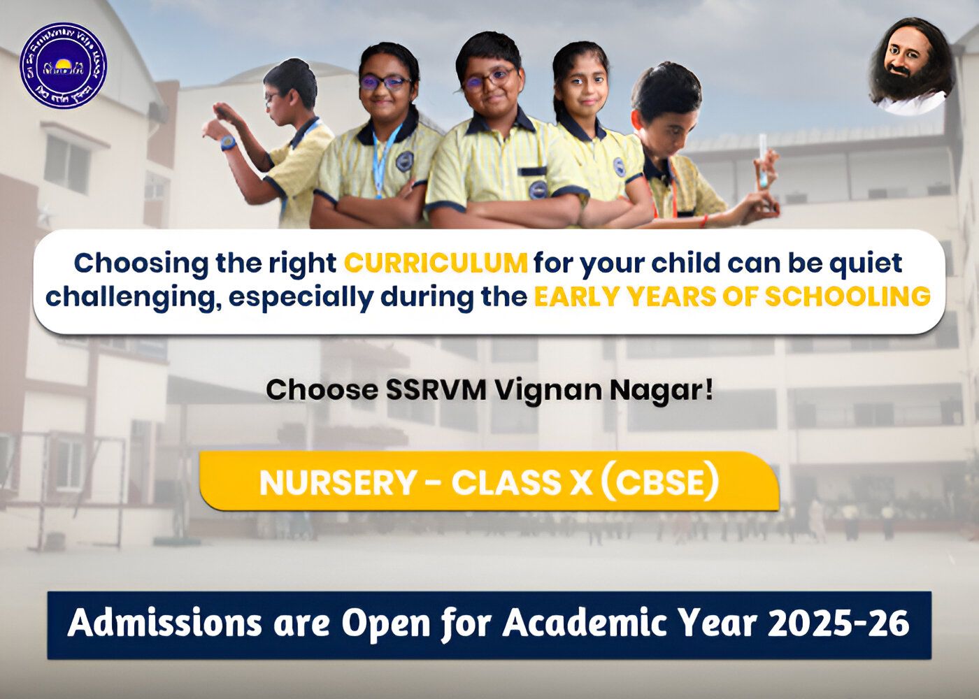 SSRVM Vignan Nagar | Sri Sri Ravishankar Vidya Mandir